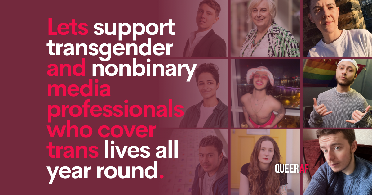 Transgender Day Of Visibility: Trans and non-binary media professionals to celebrate