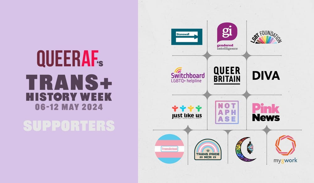 We're launching a Trans + History Week. Join us