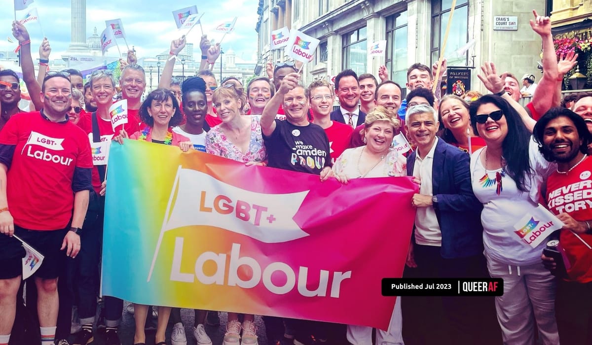 How much has Labour's transgender policies shifted this week?